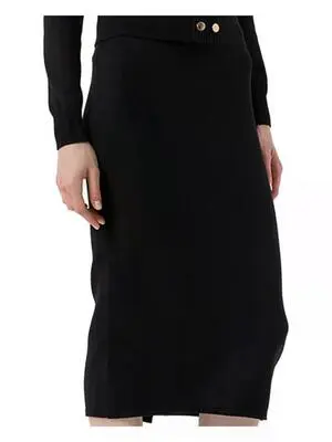FRACOMINA Button Detailed Midi Skirt