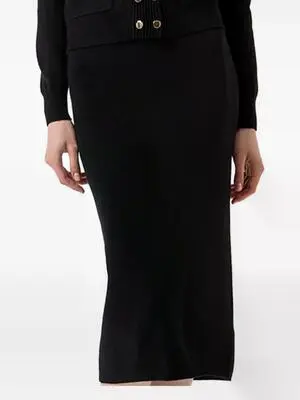 FRACOMINA Button Detailed Midi Skirt