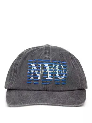 WHO DECIDES WAR Nyc Embroidered Baseball Cap - Grey