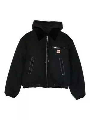 MERYLL ROGGE Hooded Contrast Coat