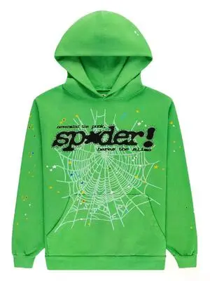 SP5DER Punk V2 Hoodie - Green