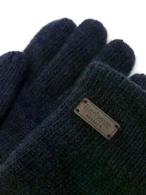 Barbour Logo-patch Ribbed Gloves