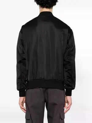 AGNES B. Logo-embroidered Bomber Jacket