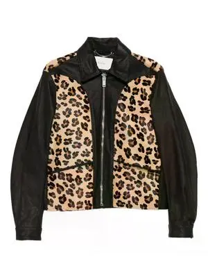 SECOND / LAYER Phreak Leopard-print Jacket