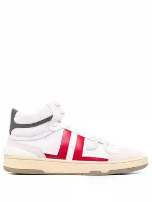 LANVIN Logo-patch Lace-up Sneakers