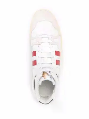 LANVIN Logo-patch Lace-up Sneakers