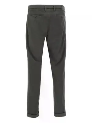 RE-HASH Cuffed-hem Chinos - Grey