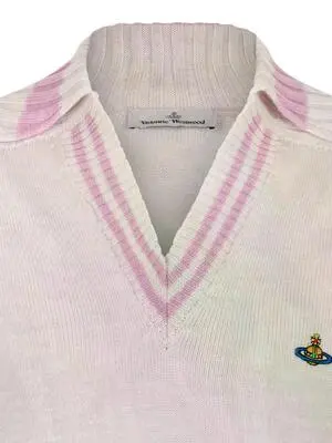 VIVIENNE WESTWOOD Striped V-neck Vest