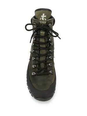 Premiata Lace-up Trekking Boots - Green