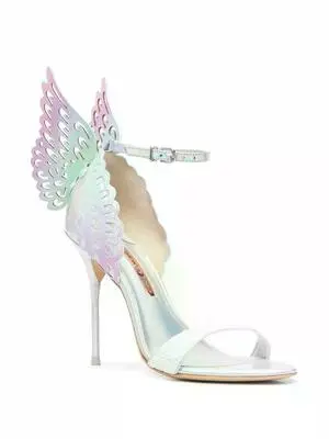 SOPHIA WEBSTER Evangeline Holographic Stiletto Sandals