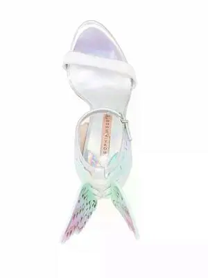 SOPHIA WEBSTER Evangeline Holographic Stiletto Sandals