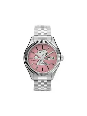TIMEX X Peanuts Waterbury Legacy 36mm Watch - Pink