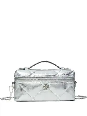 Tory Burch Kira Vanity Crossbody Bag - Silver