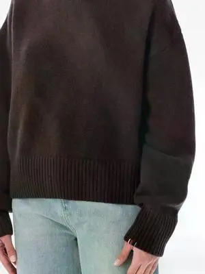 Extreme Cashmere Ribbed Roll-neck Sweater