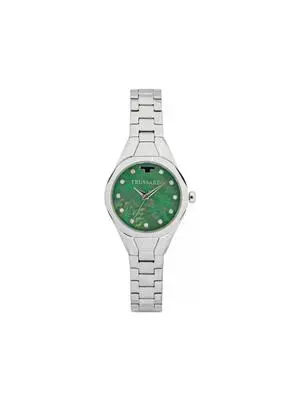 TRUSSARDI Crystal-embellished Timepiece - Green