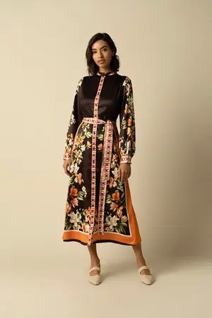 RAISHMA Kiara Dress - Brown