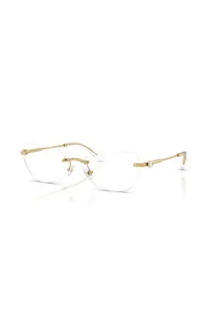 SWAROVSKI 58mm Irregular Optical Glasses - Gold
