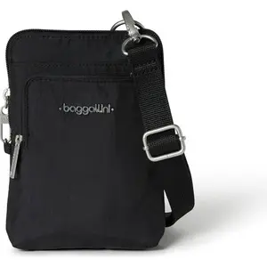 BAGGALLINI Securtex Anti-theft Activity Small Crossbody Bag - Black