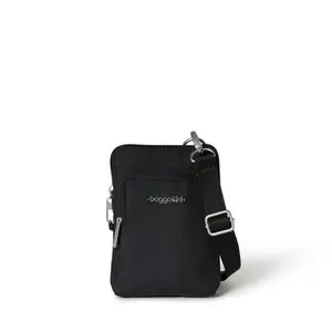 BAGGALLINI Securtex Anti-theft Activity Small Crossbody Bag - Black