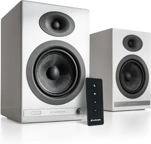 AUDIOENGINE Hd5 150w Bluetooth Home Theater Speakers With Aptx-hd White