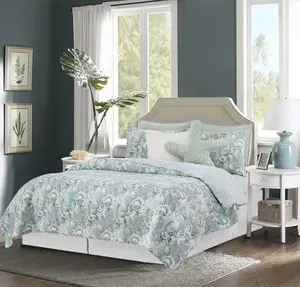 C&F HOME Shoreline Waters Bedding Quilt Set - Blue