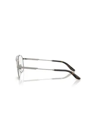 Dolce & Gabbana 58mm Pilot Optical Glasses - Silver