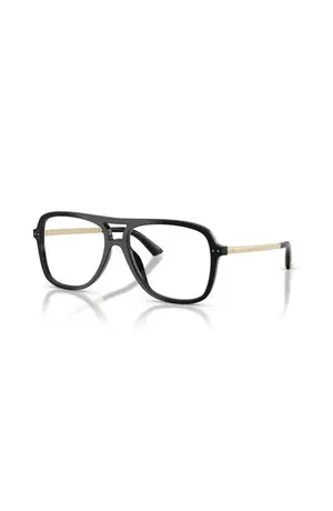 JIMMY CHOO 53mm Pilot Optical Glasses - Black