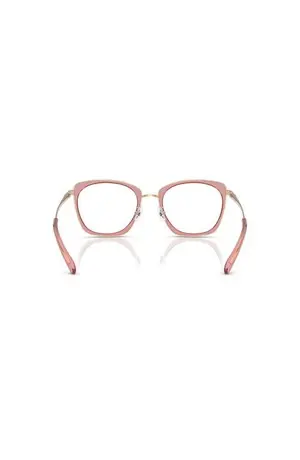 Tory Burch 51mm Irregular Optical Glasses - Pink