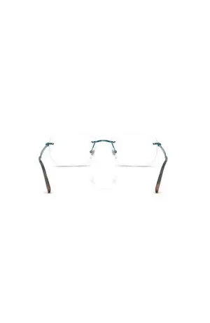 Ray-ban Irregular Rimless Eyeglasses - Blue