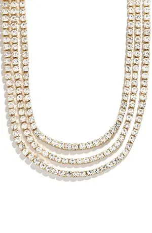 Baublebar Alexandria Layered Crystal Necklace