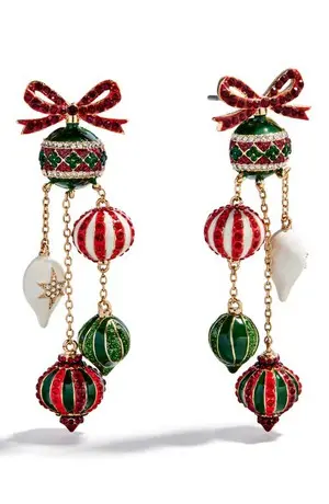 Baublebar Ornamental Crystal Drop Earrings