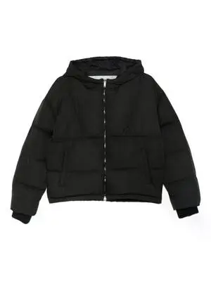 Iceberg Hooded Down Jacket - Black