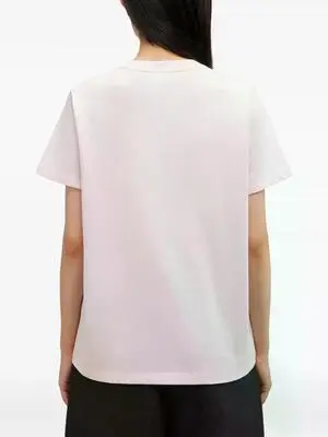 GANNI Logo Organic Cotton T-shirt