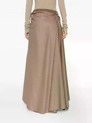 MARBELL Erin Draped Panel Trousers
