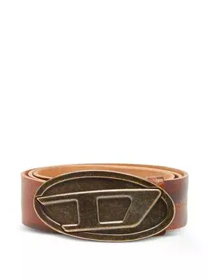 DIESEL® B-1dr 2.0 Oval-plaque Belt - Brown