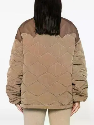 MARBELL Kate Padded Jacket - Brown
