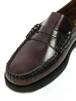 SEBAGO Dan Po Leather Penny Loafers - Brown
