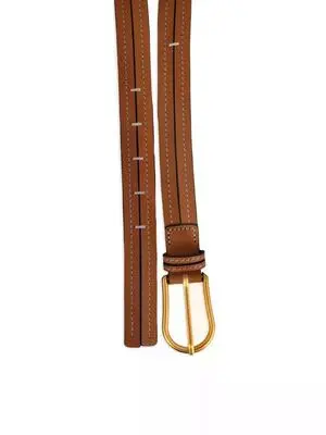 GIANNI CHIARINI Double-strap Leather Belt