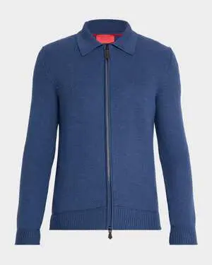 Isaia Long Sleeve Knitwear For Men