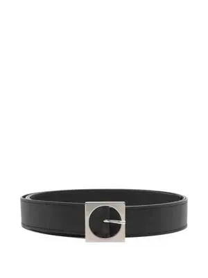 Marsèll Square-buckle Belt - Black