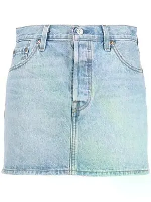 LEVI'S Mid-rise Denim Skirt