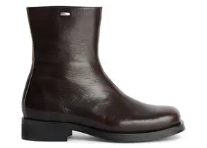 Our Legacy Camion Leather Boots - Deep Americano