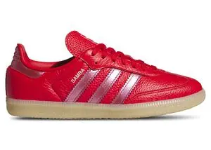 Adidas Samba Og Low Top Sneakers - Pure Ruby/collegiate Red