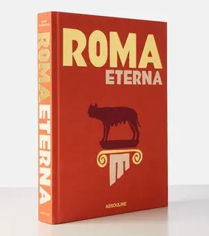 Assouline Roma Eterna Book - Burgundy