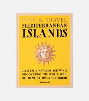 Assouline Wine & Travel Mediterranean Islands Book - Yellow
