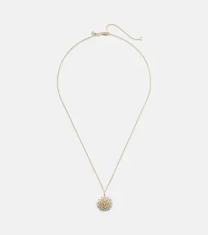 SYDNEY EVAN 14kt Yellow Charm Necklace With Diamonds - Gold