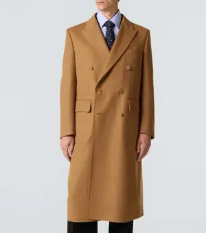 TOM FORD Wool And Cashmere Double-breasted Coat