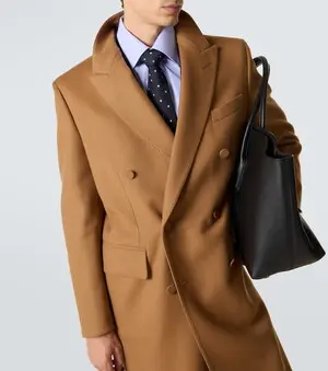 TOM FORD Wool And Cashmere Double-breasted Coat