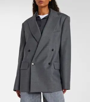 THE FRANKIE SHOP Newark Wool-blend Blazer