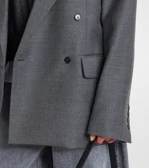 THE FRANKIE SHOP Newark Wool-blend Blazer